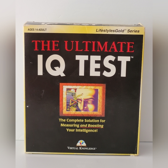 Video Games & Consoles | Rare Vintage 1997 The Ultimate Iq Test Prep ...